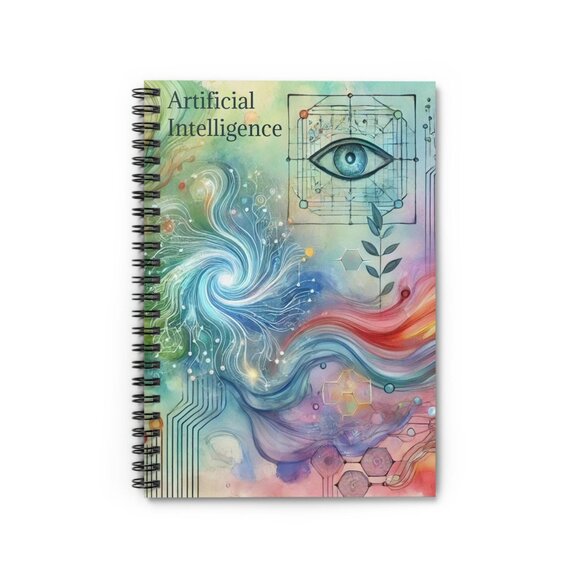 Office | Artificial Intelligence Ai Notebook Spiral 118 Pages 6 X 8 ...